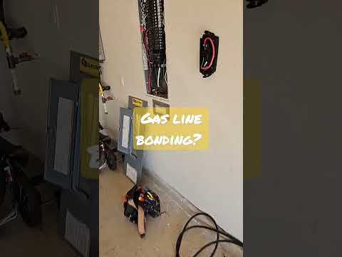 Gas line bonding? or introducing objectionable current?