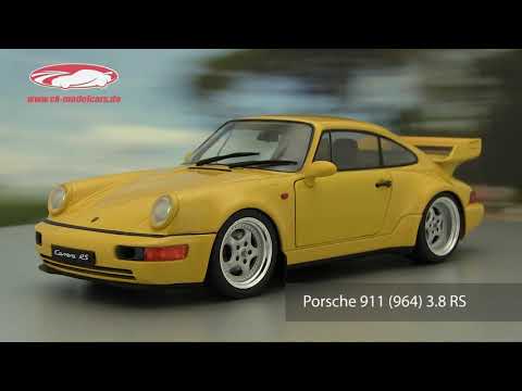 Solido 1:18 Porsche 911 (964) 3.8 RS 建設年 1990 スピード Solido 1:18 Porsche 911 (964) 3.8 RS 建設年 1990 スピード