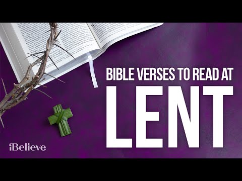 Bible Verses to Read at Lent