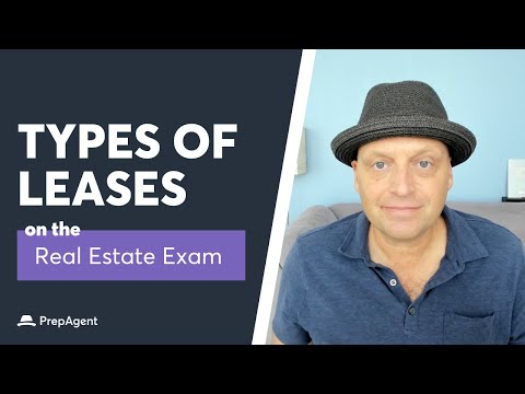 Types of Leases on the Real Estate Exam