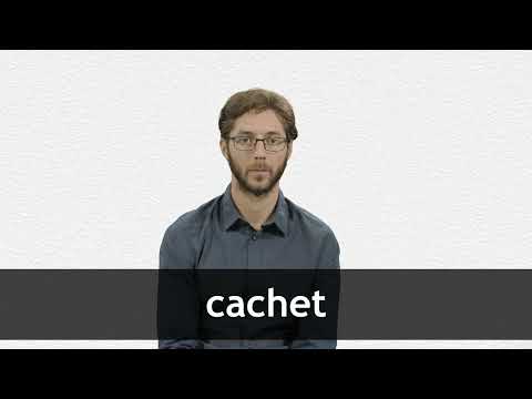 How to pronounce CACHET in French