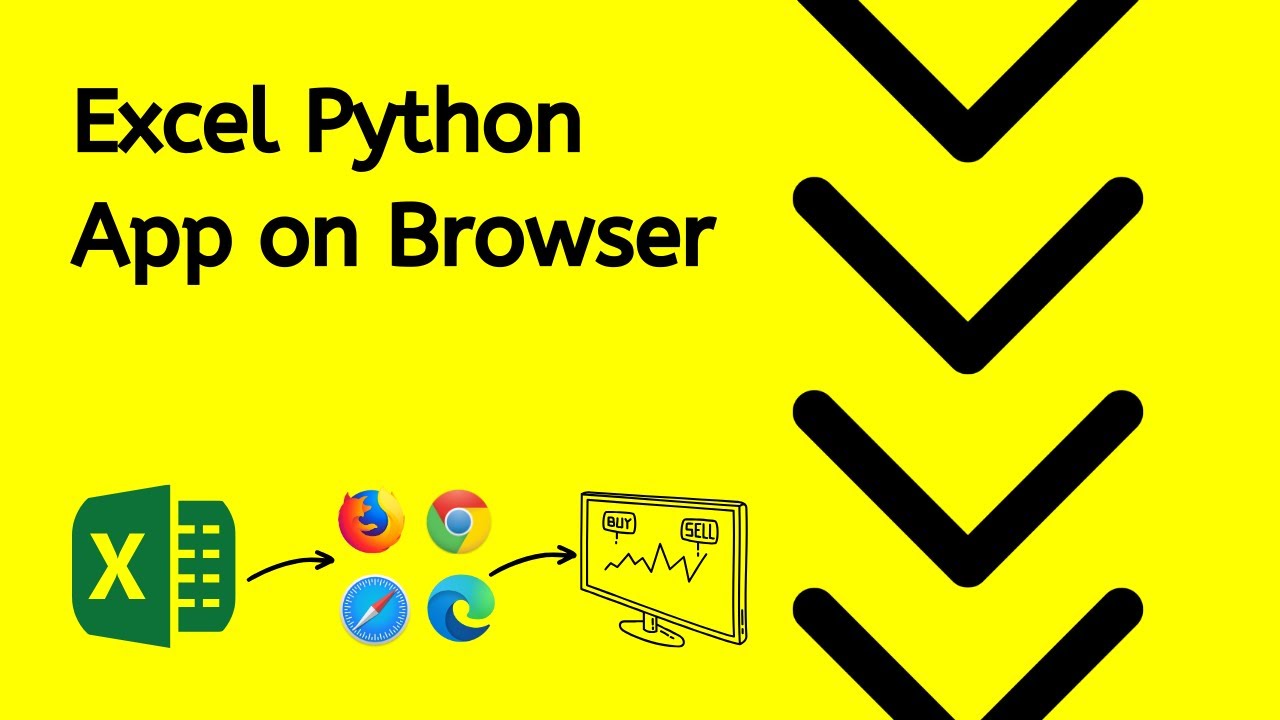 Convert an Excel Sheet to a Python App Directly on the Browser