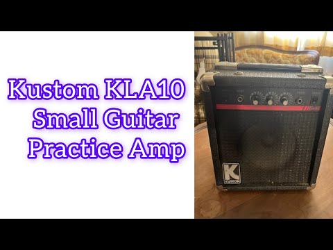kustom kLA 10 small guitar Practice Amp