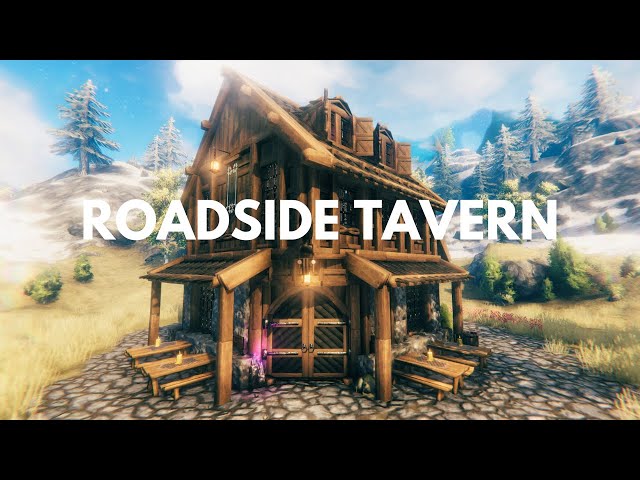 Roadside Tavern Valheim Build