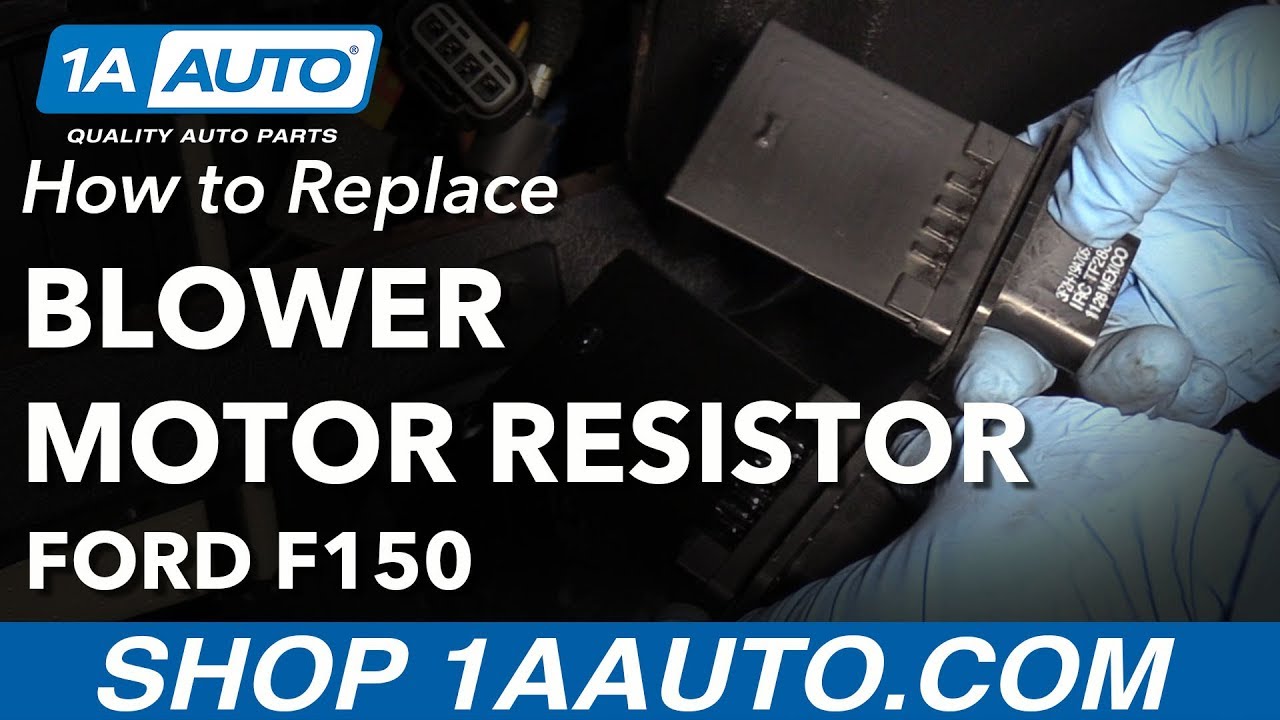 How to Replace Blower Motor Resistor 09-14 Ford F-150