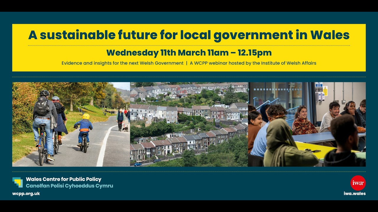 11/03/2026 - A sustainable future for local government in Wales with WCPP