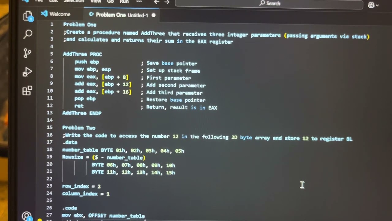 Programming Assignment 3