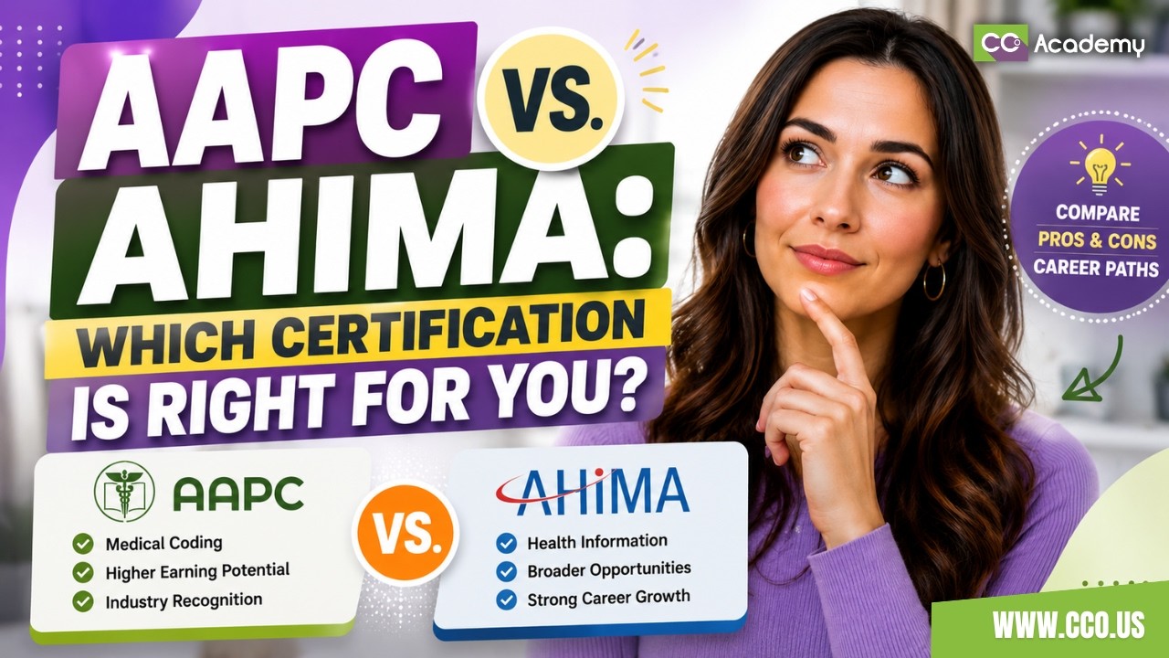 AAPC vs. AHIMA: Which Certification Is Right for You? - CCO Academy