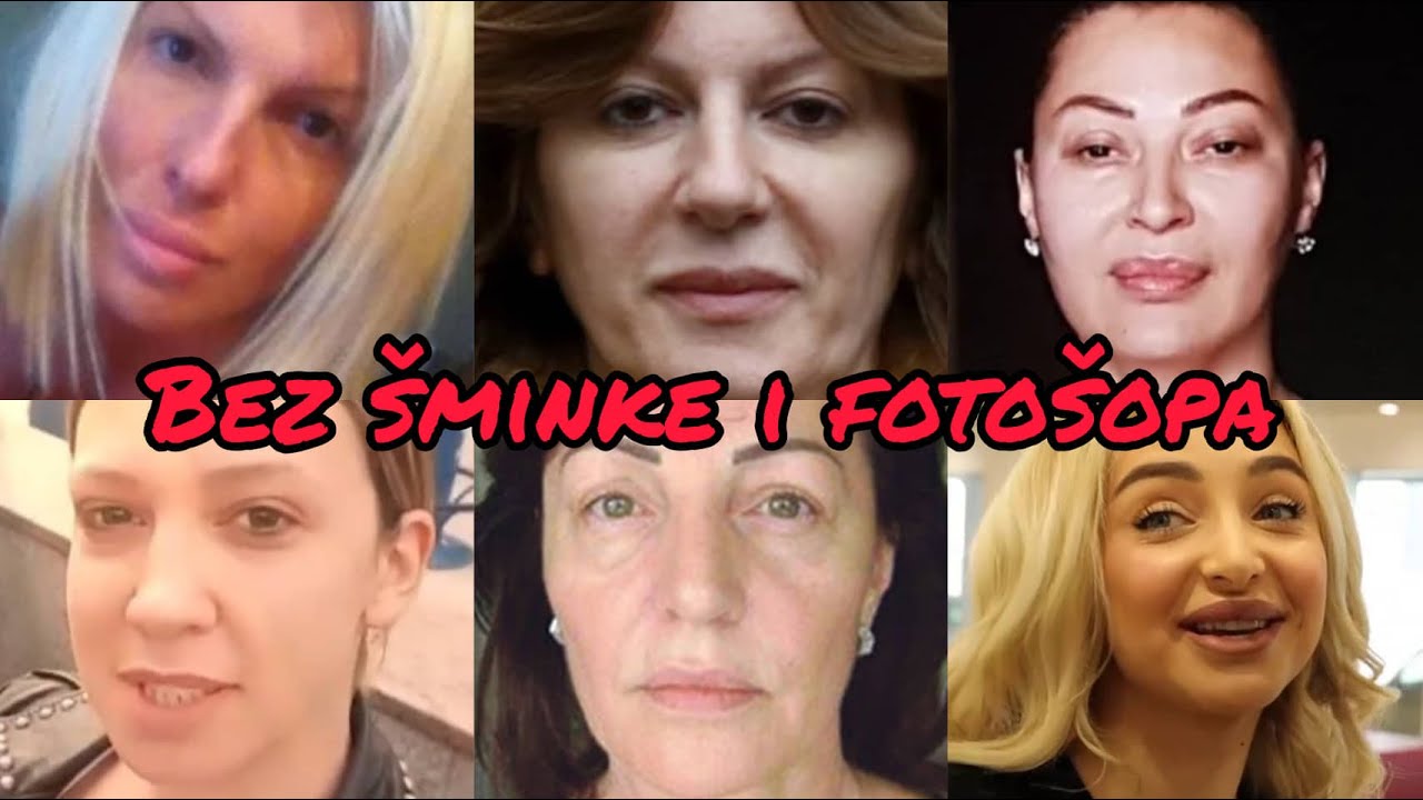 Naše pevačice bez šminke i fotošopa