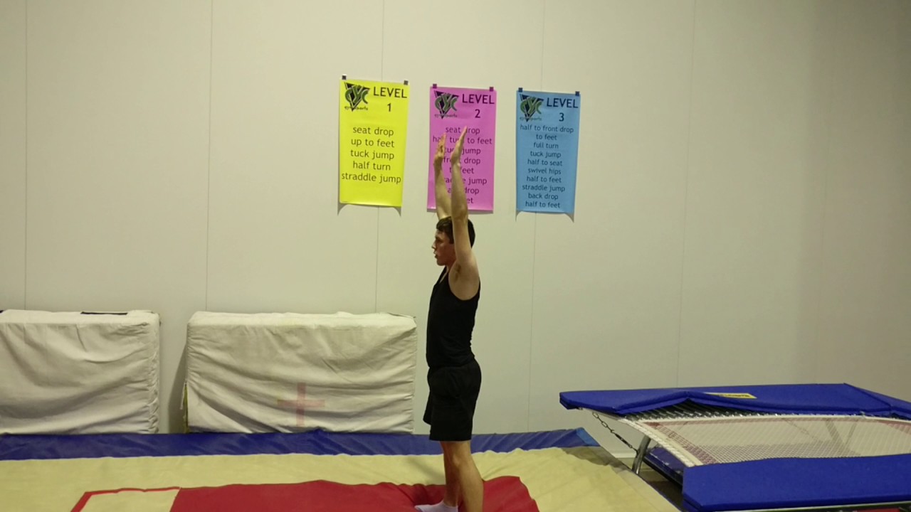 Double mini trampoline Level 2 passes