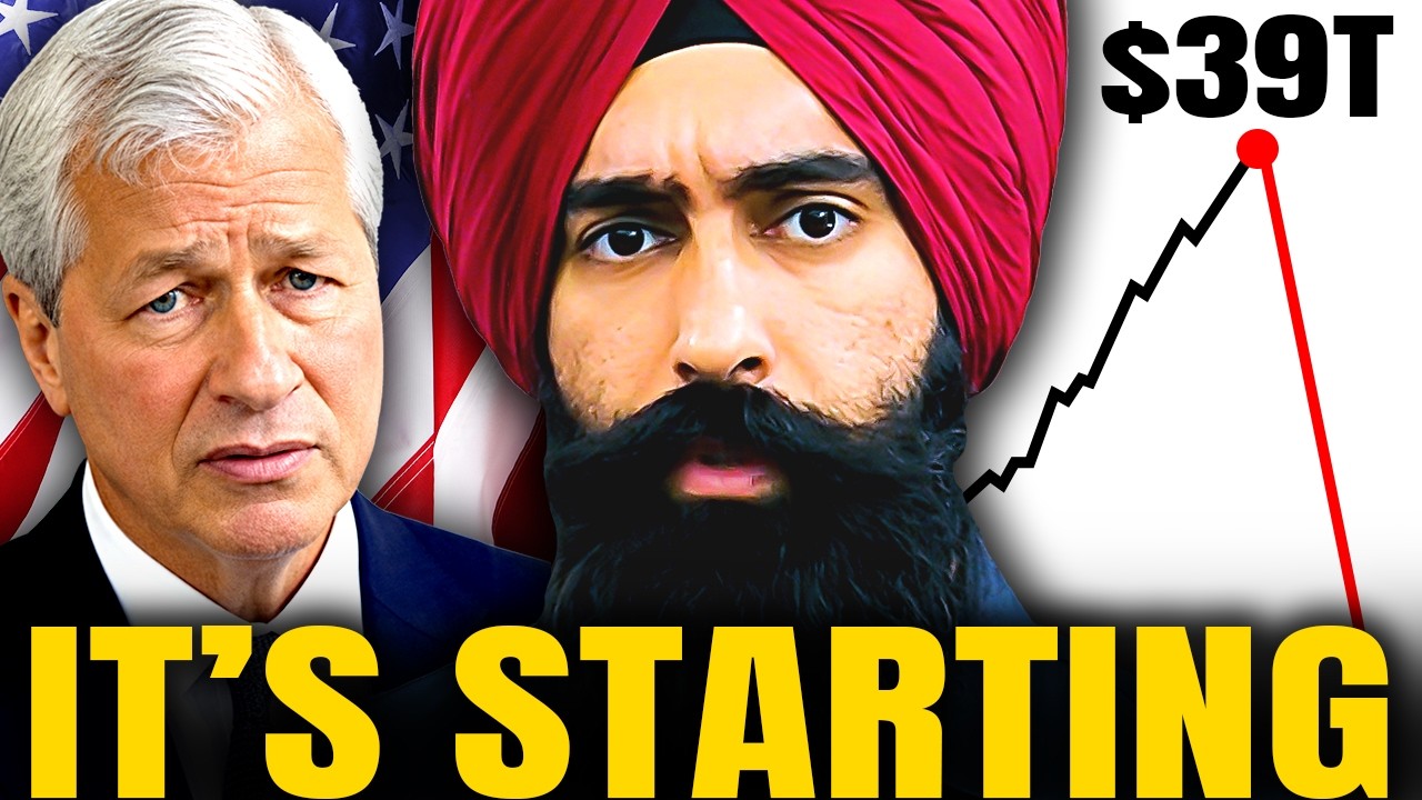 Jamie Dimon Just Said A $39T National Debt Crisis Is Coming