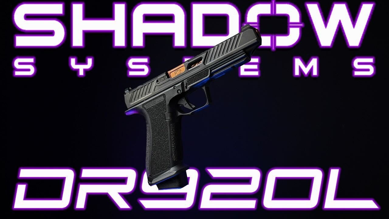 Shadow Systems SS-2027 Systems DR920L Elite 9M Optic CUT Unthreaded BRZ