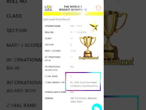 IMO Result ǁ SOF ǁ 2024-25 ǁ Hemanth ǁ Hemjo Creations