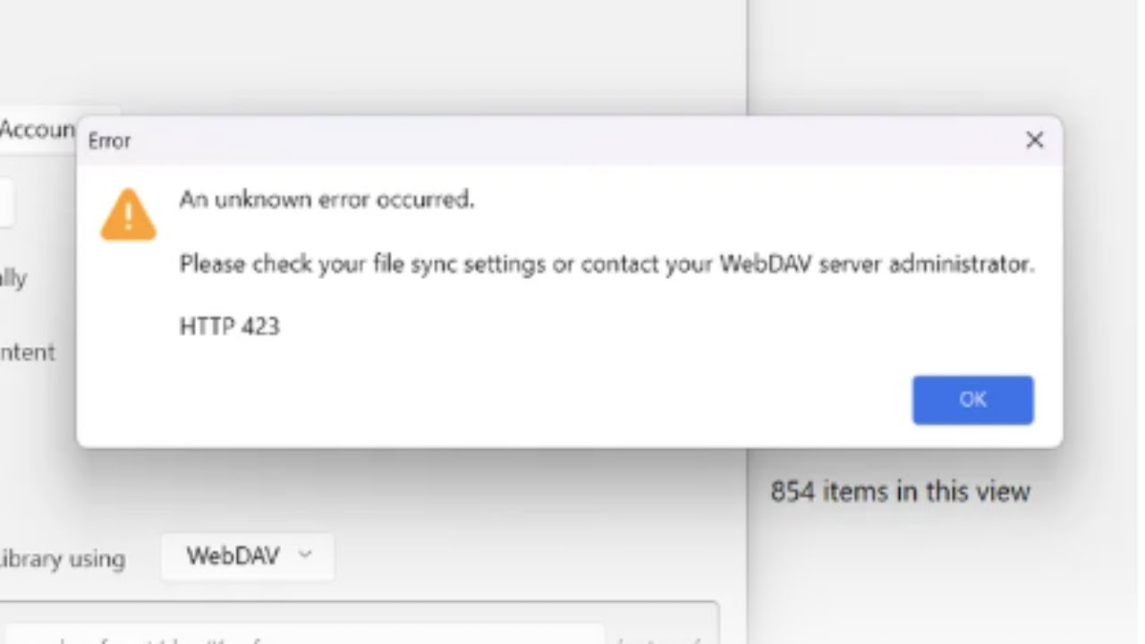 How To Resolve Koofr Error Code 423?