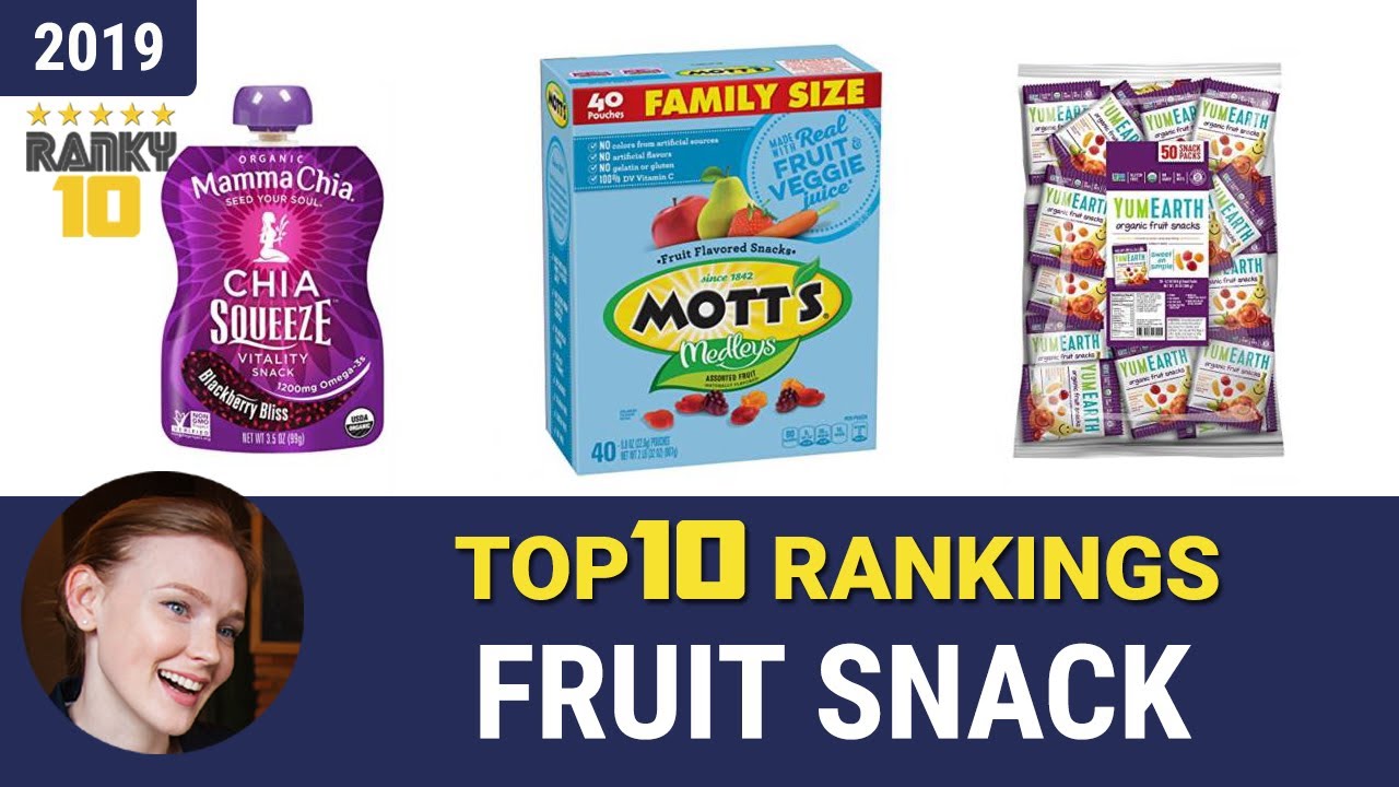 Best Fruit Snack Top 10 Rankings, Review 2019 & Buying Guide