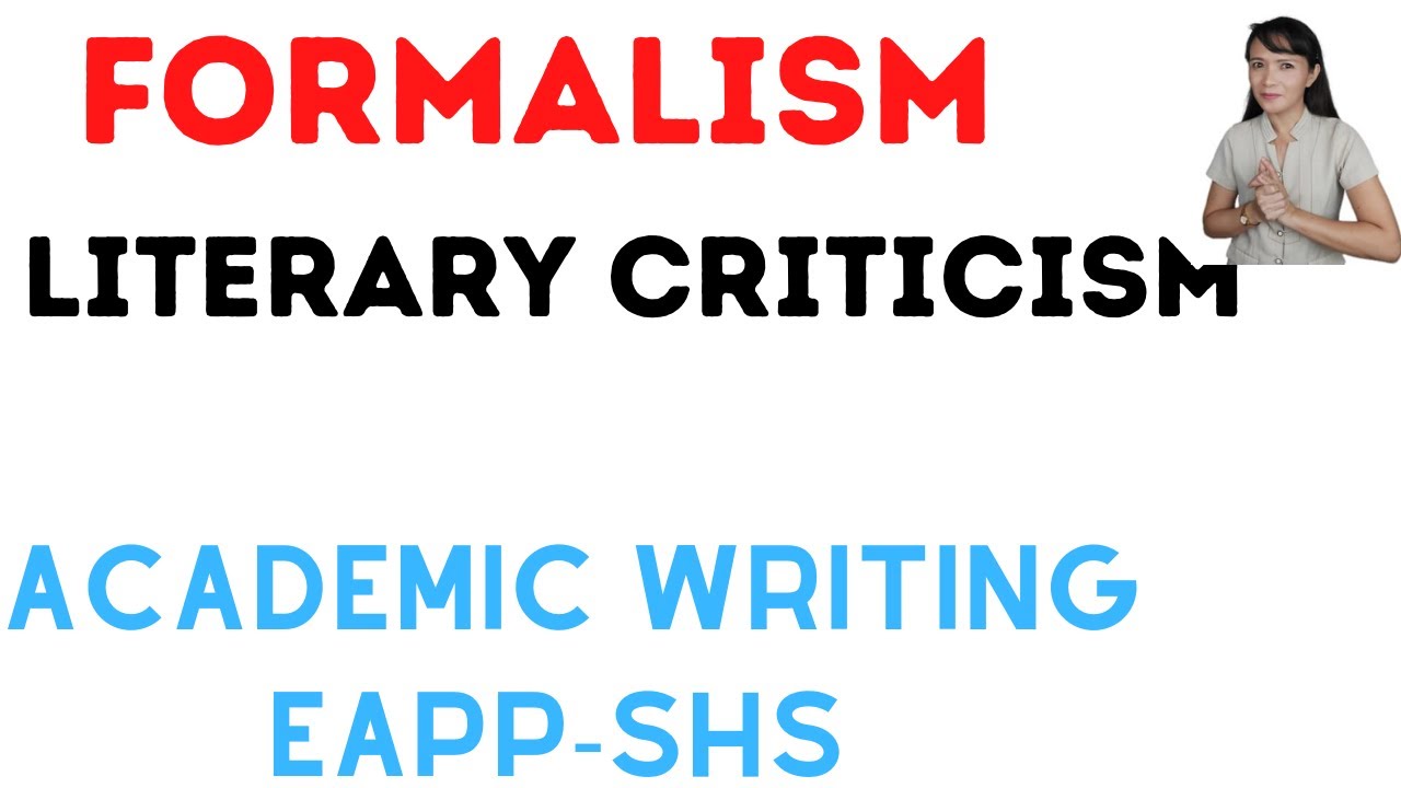 Formalism literary criticism and example| Critical approach in literature