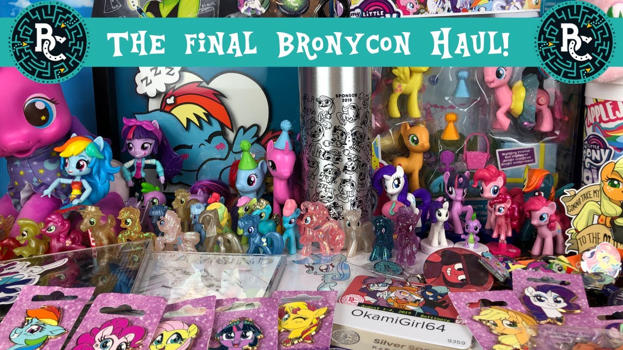 MLP Bronycon 2019 Merch Haul!