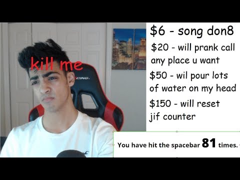 🔴SAYING "L" 25,000 times LIVE (SELLOUT STREAM)🔴