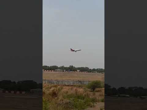 vijayawada airport | flight takeoff on Vijayawada airport | #flyingbeast | #flights | #shorts