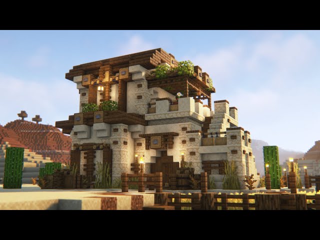 Survival Desert House | Tutorial (Tutorial) Minecraft Map