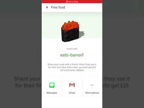 Uber Eats UK Discount £15 Off Voucher Code Coupon Free Food
