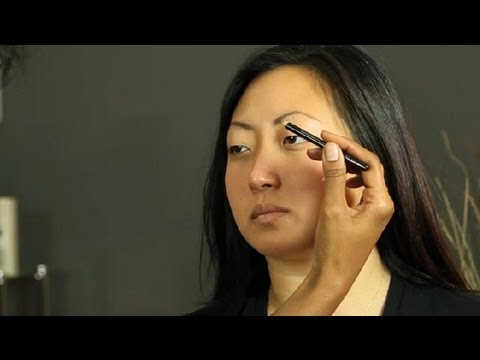 How to Apply Eyebrow Pencil for Black Hair : Makeup Basics