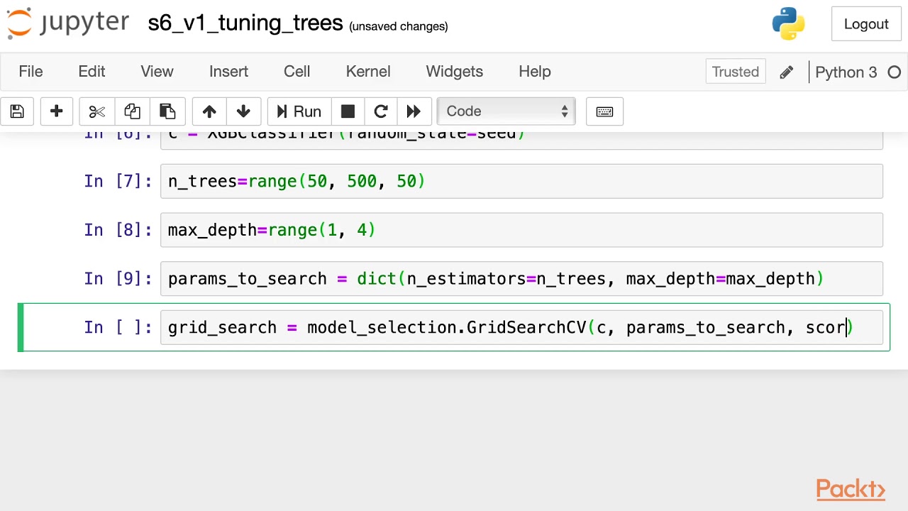 Boosting Machine Learning Models in Python: Find the Best no & Size of Decision Trees | packtpub.com
