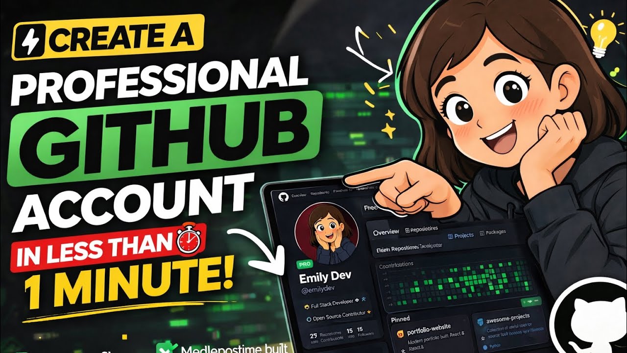Create Pro GitHub account in less then 1 Minute😮‍💨