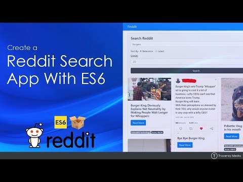 Build a Reddit Search App With ES6, Fetch & Parcel
