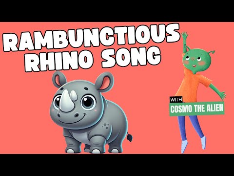 Rambunctious Rhino I Kids Song I Animal Song I Fun Song for Kids