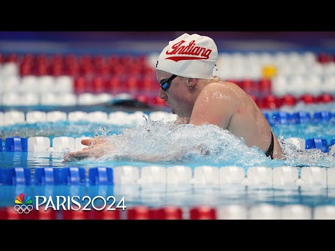 Lilly King qualifies for second event in 2024 Olympics, then gets ...
