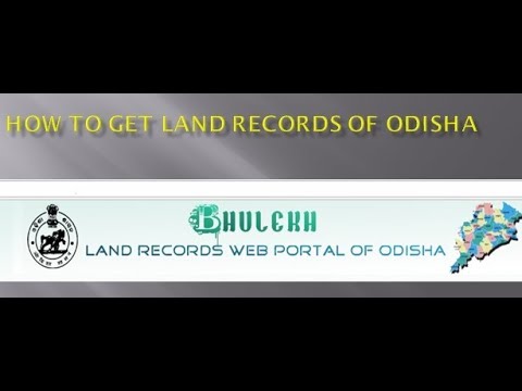 Bhulekha - Land Records Web Portal Of Odisha ( Orissa ) | ଭୁଲେଖ ଓଡିଶା