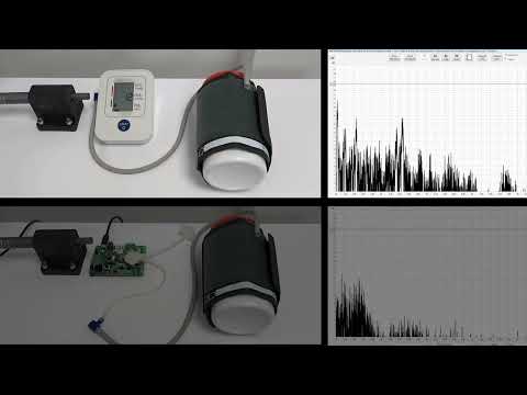 Blood Pressure Monitor Cuff Comparison with Disc Pump Development Kit