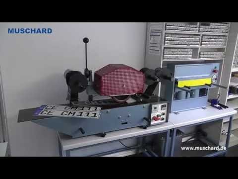 Number Plate Making Machine at Best Price in India