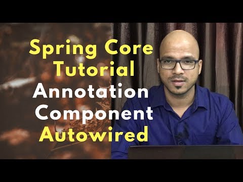 Learn Spring Core Annotation Component AutoWired Primary Qualifier - Mind Luster