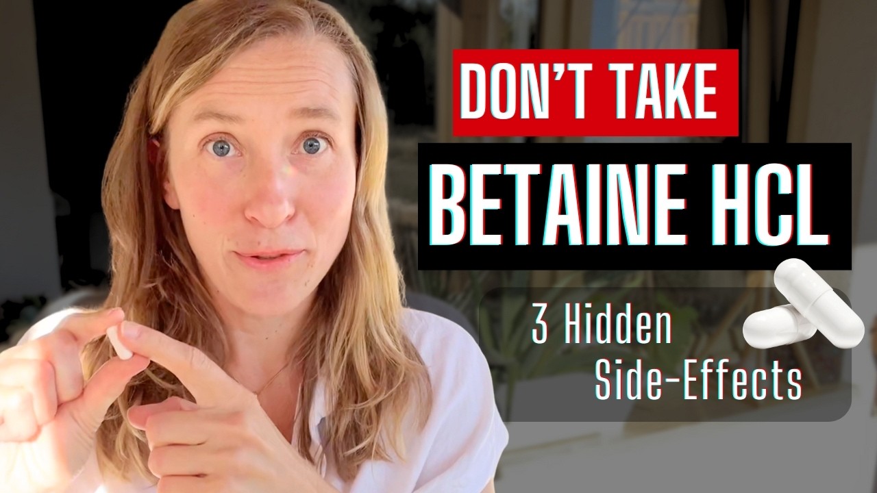 Betaine HCL for Low Stomach Acid? Think Twice!