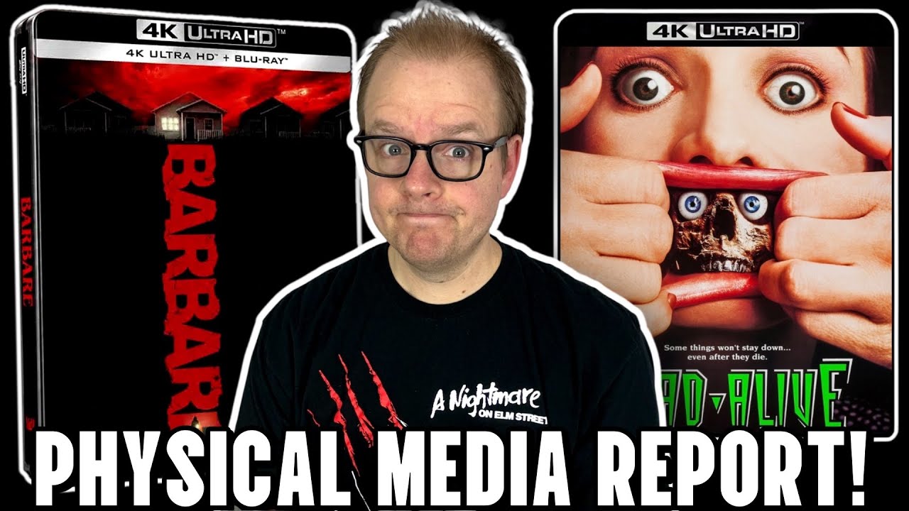 The Mummy, Barbarian, And DEAD Alive On 4K! | The Physical MEDIA Report #316