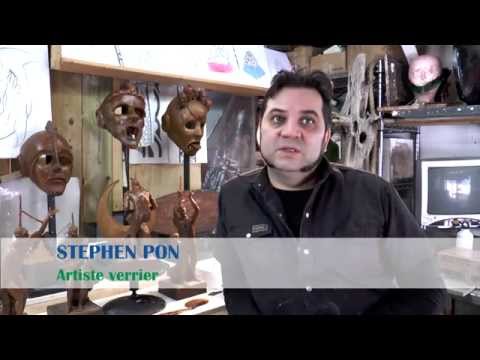 Stephen Pon : Artiste verrier – Ô Courant