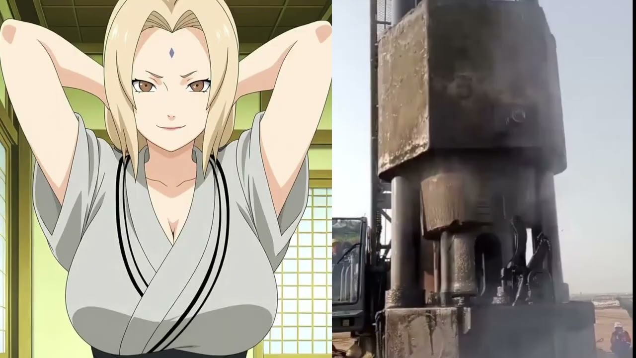 Naruto || Tsunade Senju VS Press Hidrolik || Anime edit #anime #edit #tsunade #naruto 