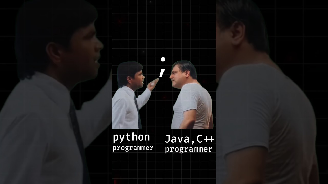 Python programmers 😂 #coding #webdesign #webdevelopment #python #code #java #javascript