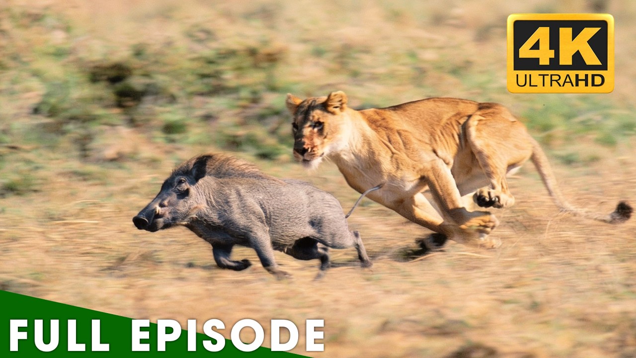 Warthog vs Lion: The Ultimate Battle for Survival (Full Episode) | Lion Documentary