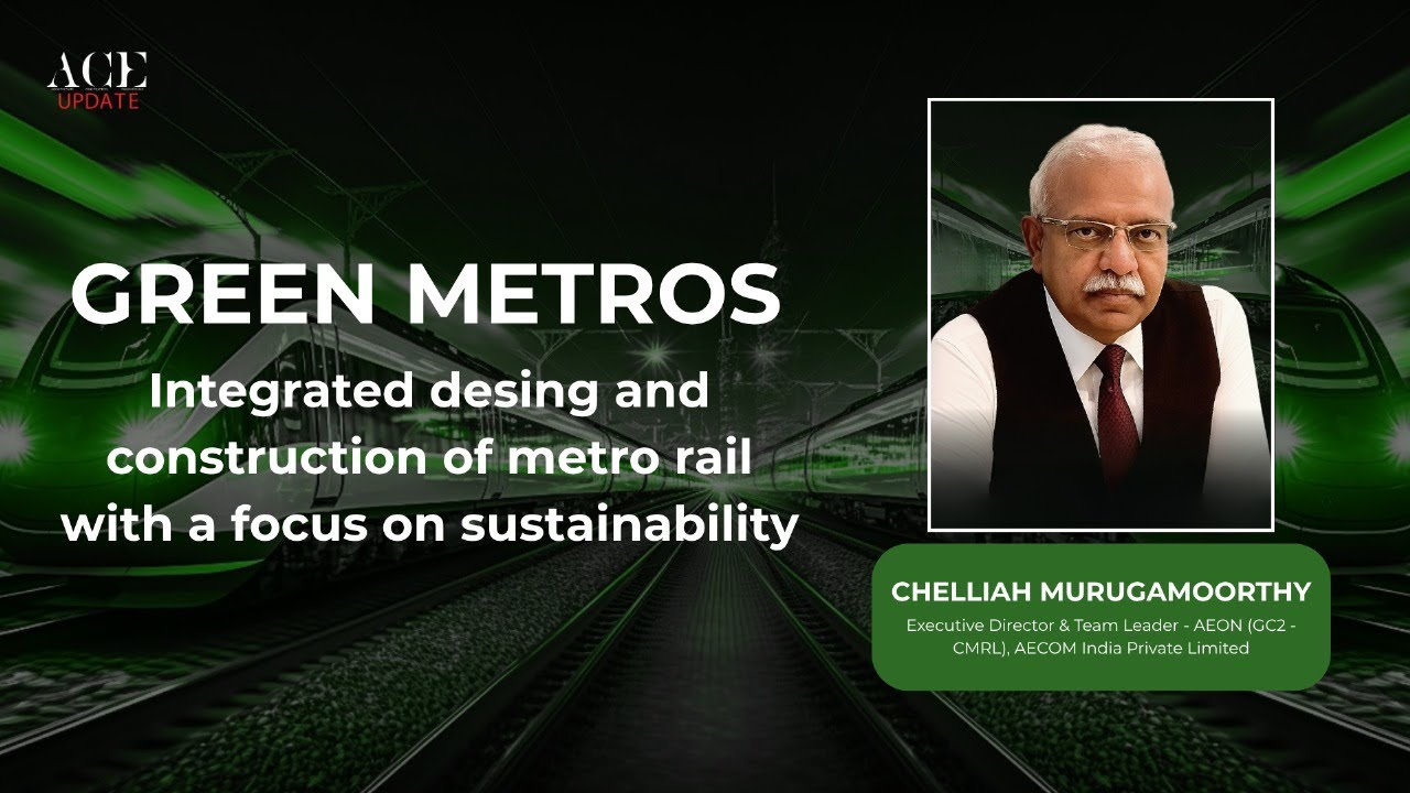 Integrated design and construction of metro rail with a focus on sustainability