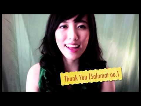 Learn Tagalog Thank You (Salamat po) /Philippines
