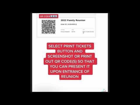 2022 FAMILY REUNION WEBSITE INSTRUCTIONS