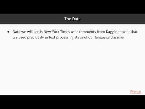 Learn Advanced NLP Projects with TensorFlow 2 0 Data Preparation | packtpub com - Mind Luster