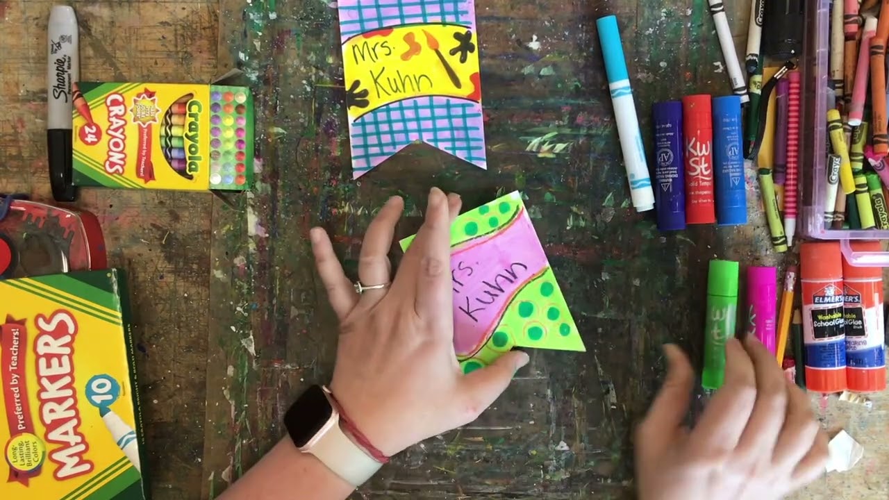 2nd Grade Visit Art Activity