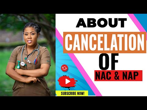 CANCELLATION OF NAC & NAP// BEST EXPLANATION EVER🥀