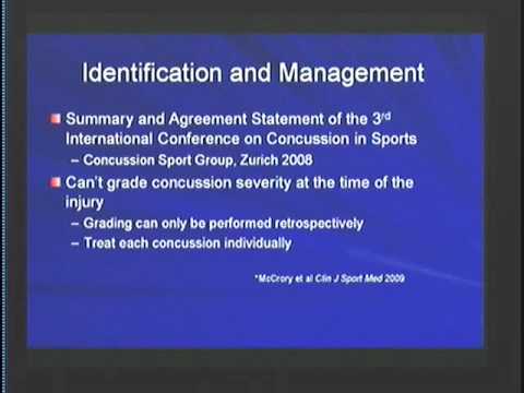 Pediatric Sports Concussions