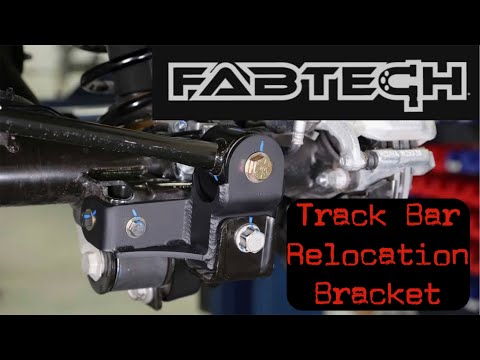 Bronco Suspension Upgrade Project Series: FabTech Track Bar Relocation Bracket