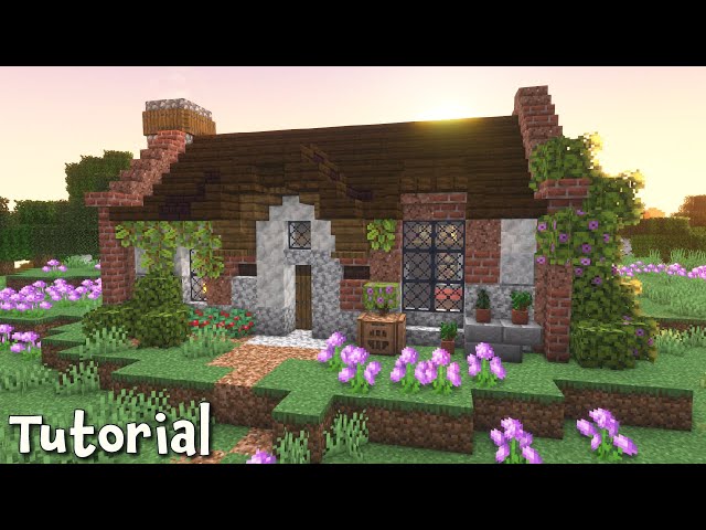 Small Cottage in a Meadow Minecraft Map